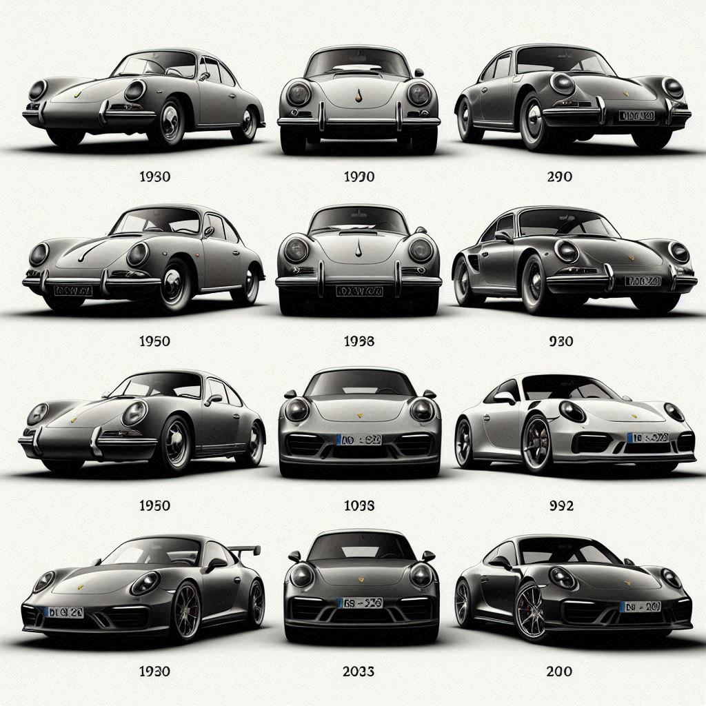 Evolution of Porsche Design Language - Midtown Autoworks